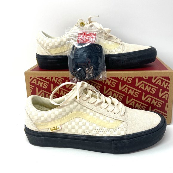 Vans | Shoes | Vans Old Skool Pro Lizzie Armanto Suede Cream Skate ...